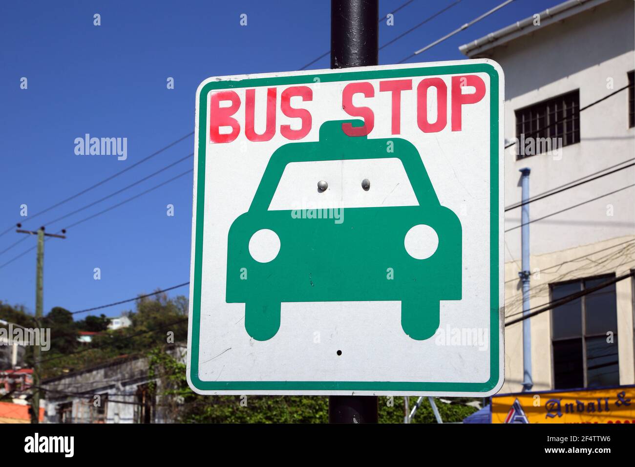 Grenada Caribbean Public Transport High Resolution Stock Photography ...