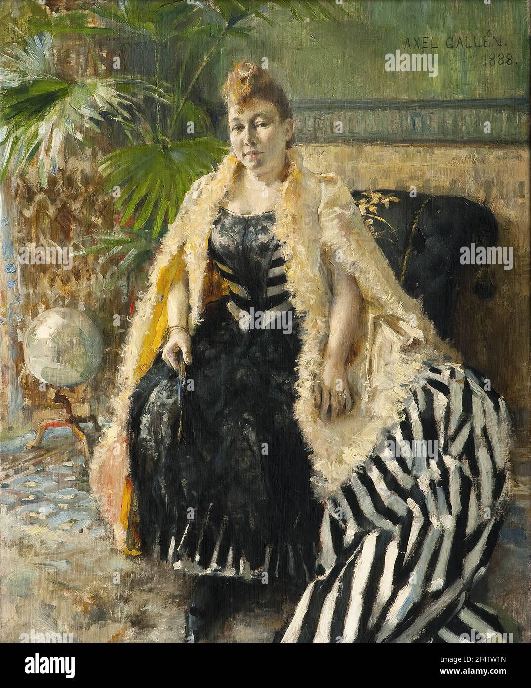 Akseli Gallen-Kallela - Parisienne 1888 Stock Photo - Alamy