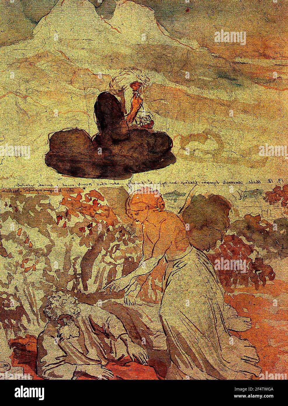 Alexandre Ivanov - Prophet Elijah Desert Stock Photo - Alamy