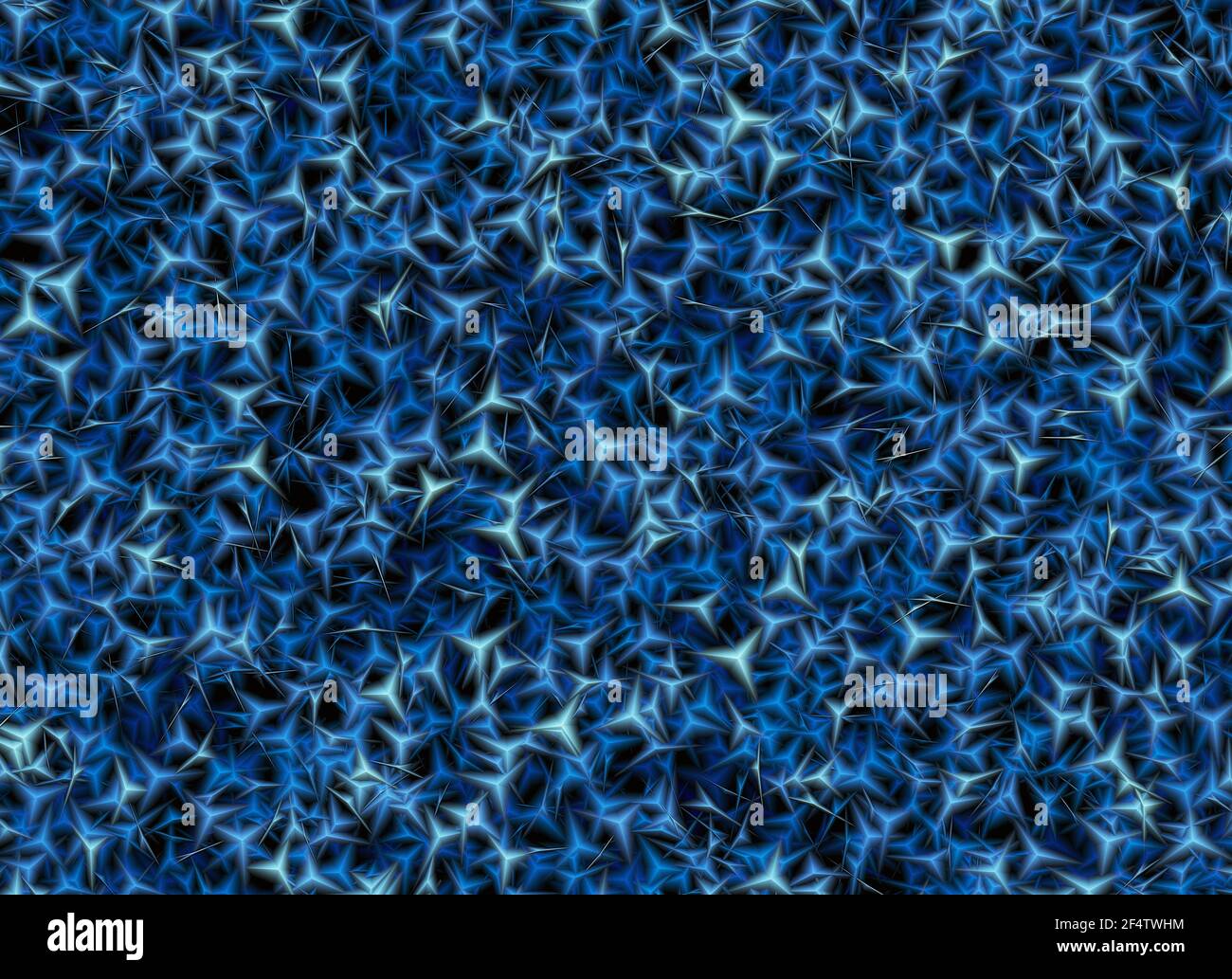 many blue 3d stars backgrounds. shining shapes Stock Photo - Alamy