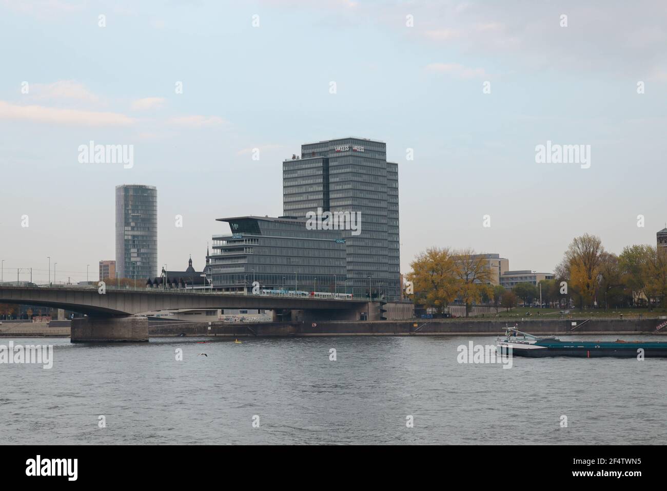 Landscape of Koln, Rhine River, City Centre, Germany Stock Photo - Alamy