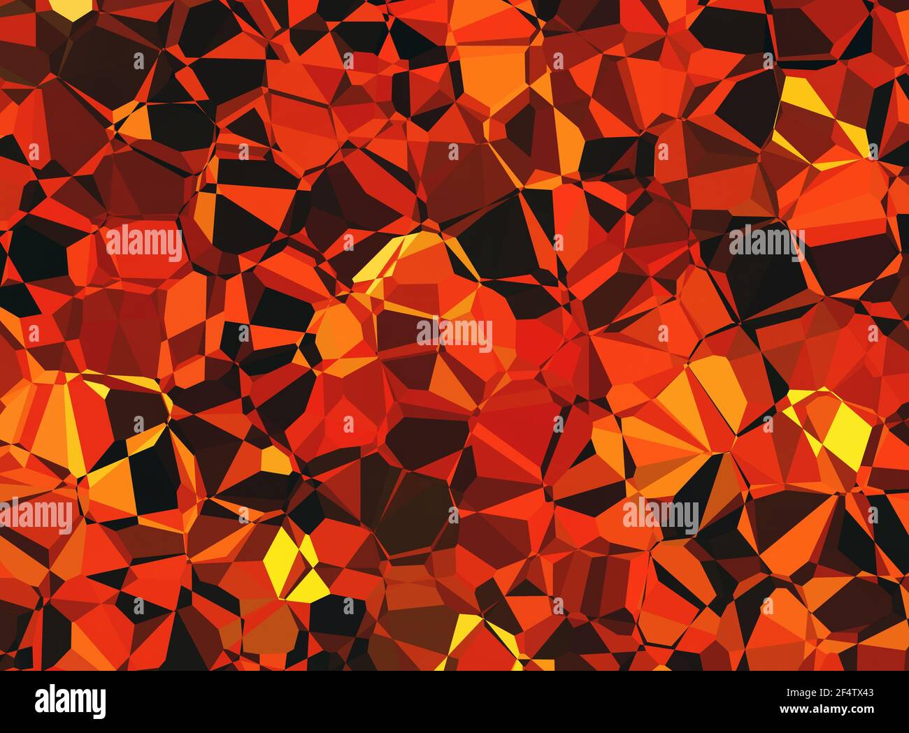 fire crystal abstract texture. cubism painted backgrounds Stock Photo ...