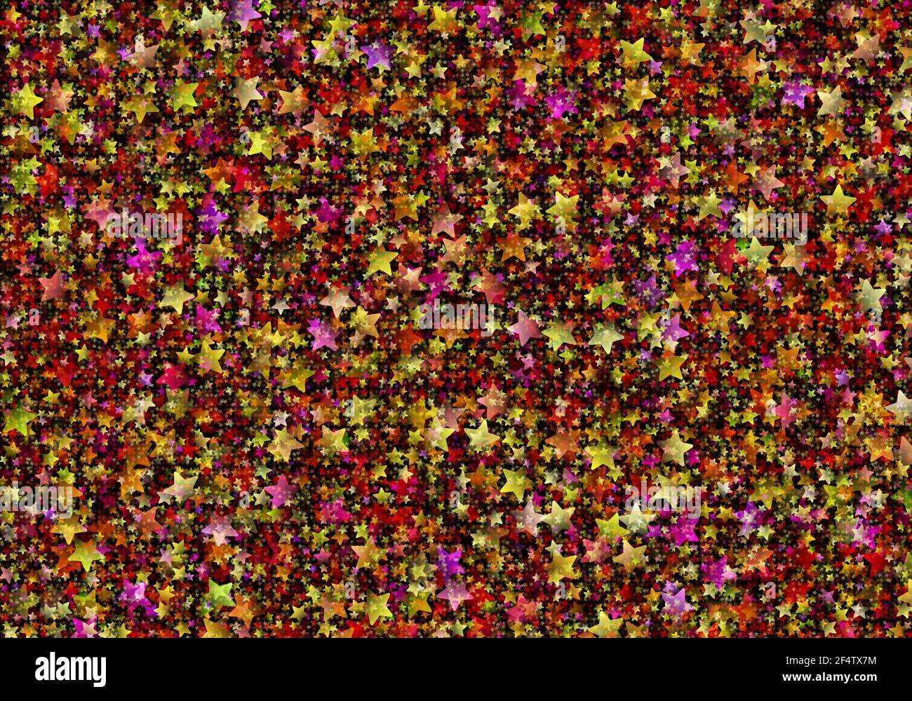 Multicolored small stars abstract hi-res stock photography and images ...