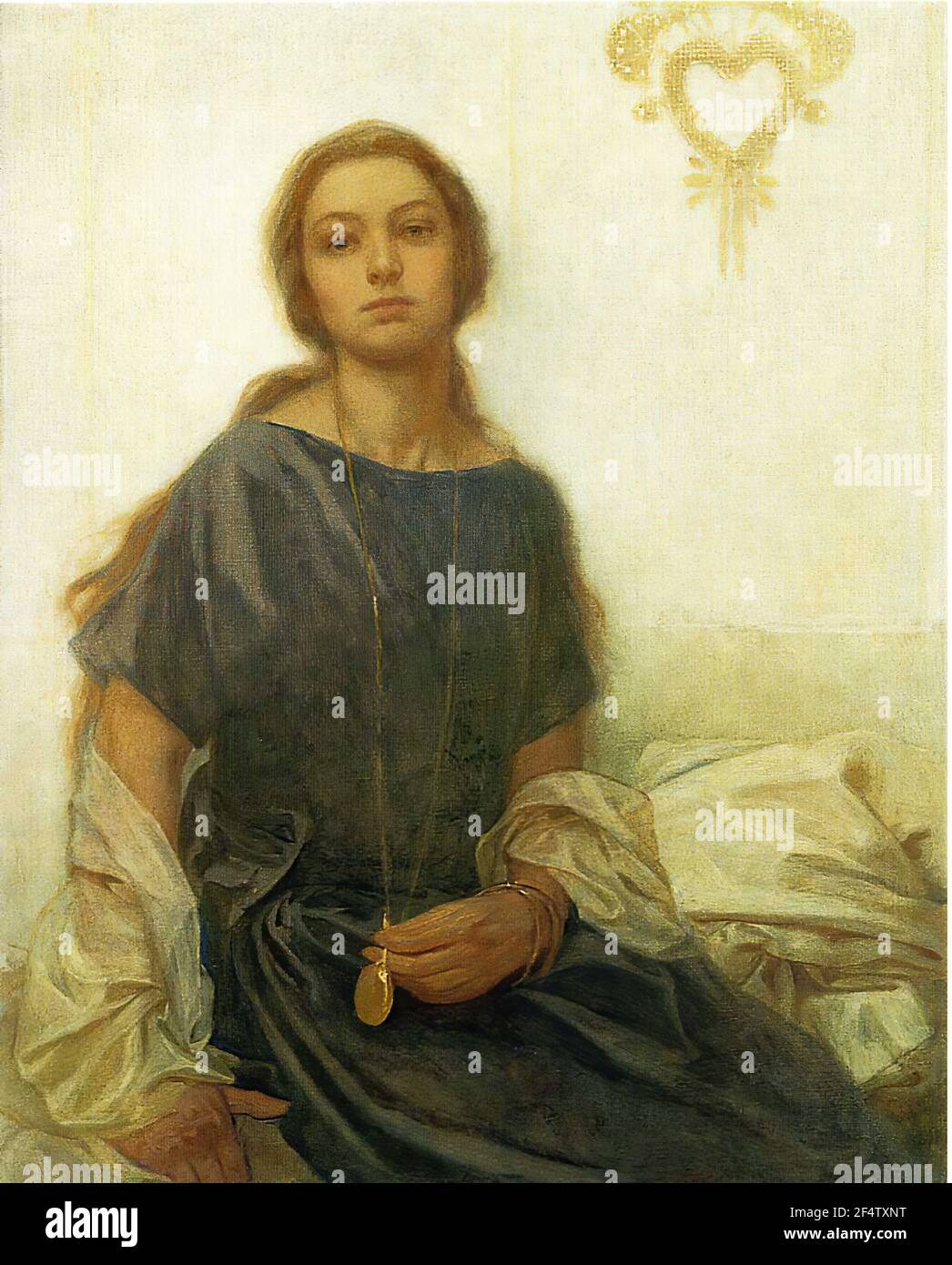 Alfons Mucha - Portrait Jaroslava C 1930 Stock Photo - Alamy