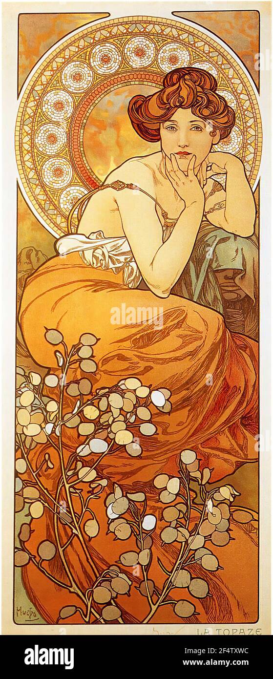 Alfons mucha hi-res stock photography and images - Alamy