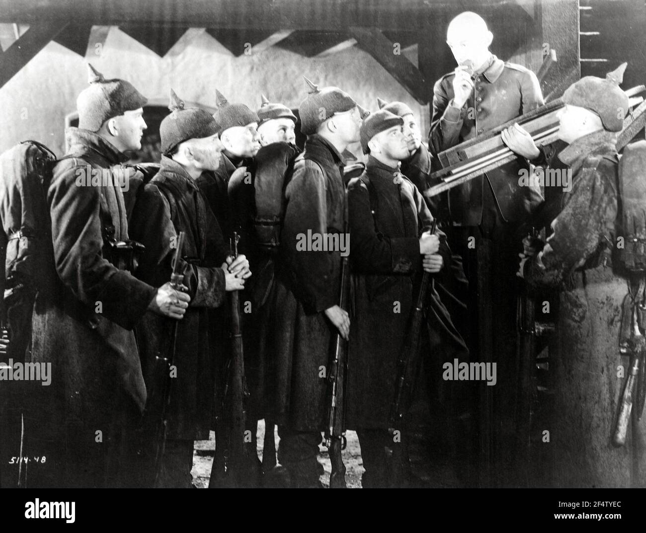 SLIM SUMMERVILLE in ALL QUIET ON THE WESTERN FRONT (1930), directed by LEWIS MILESTONE. Credit ...