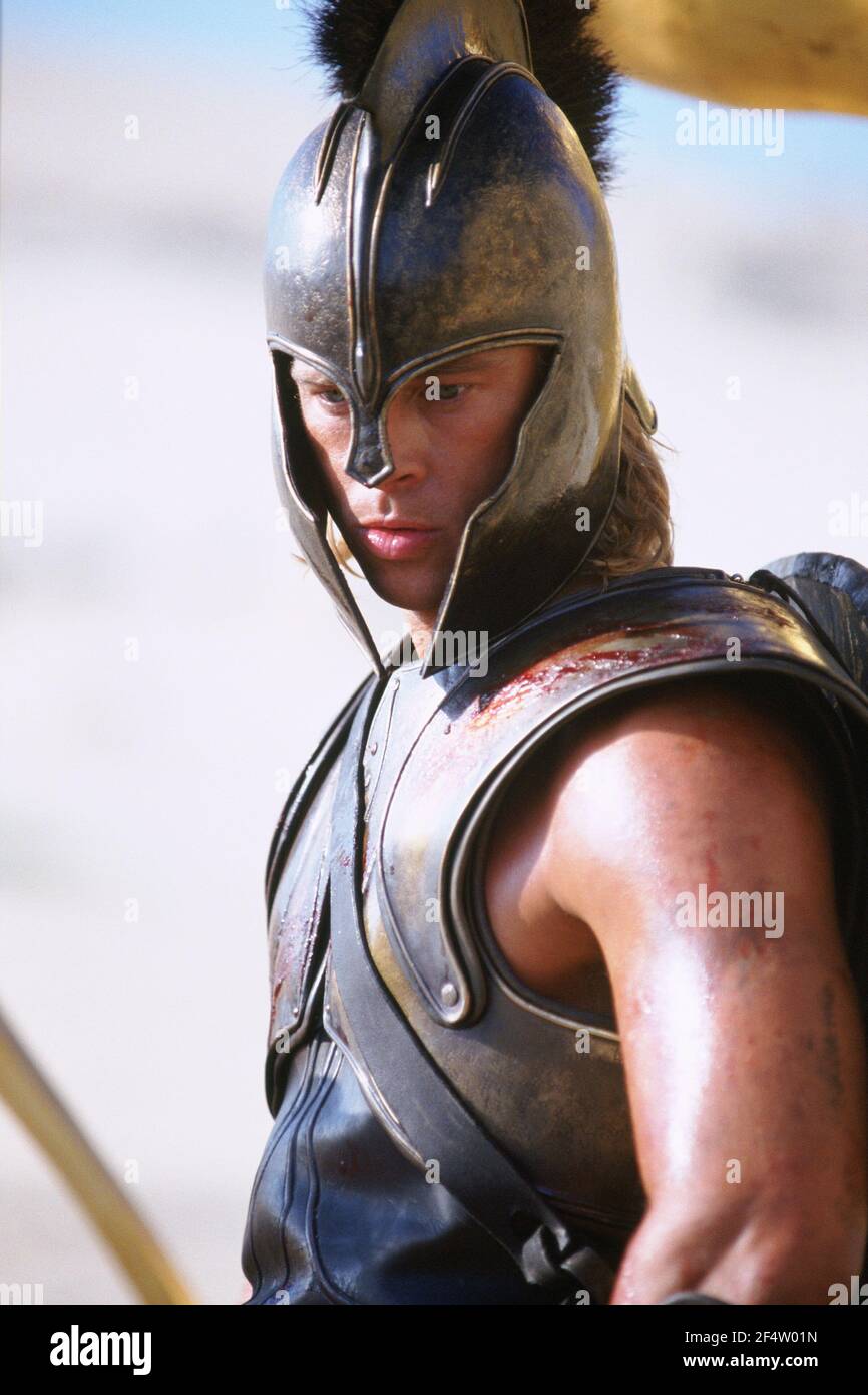 Brad Pitt Troy Brad Pitt Verovert Troje In Actiespektakel Troy