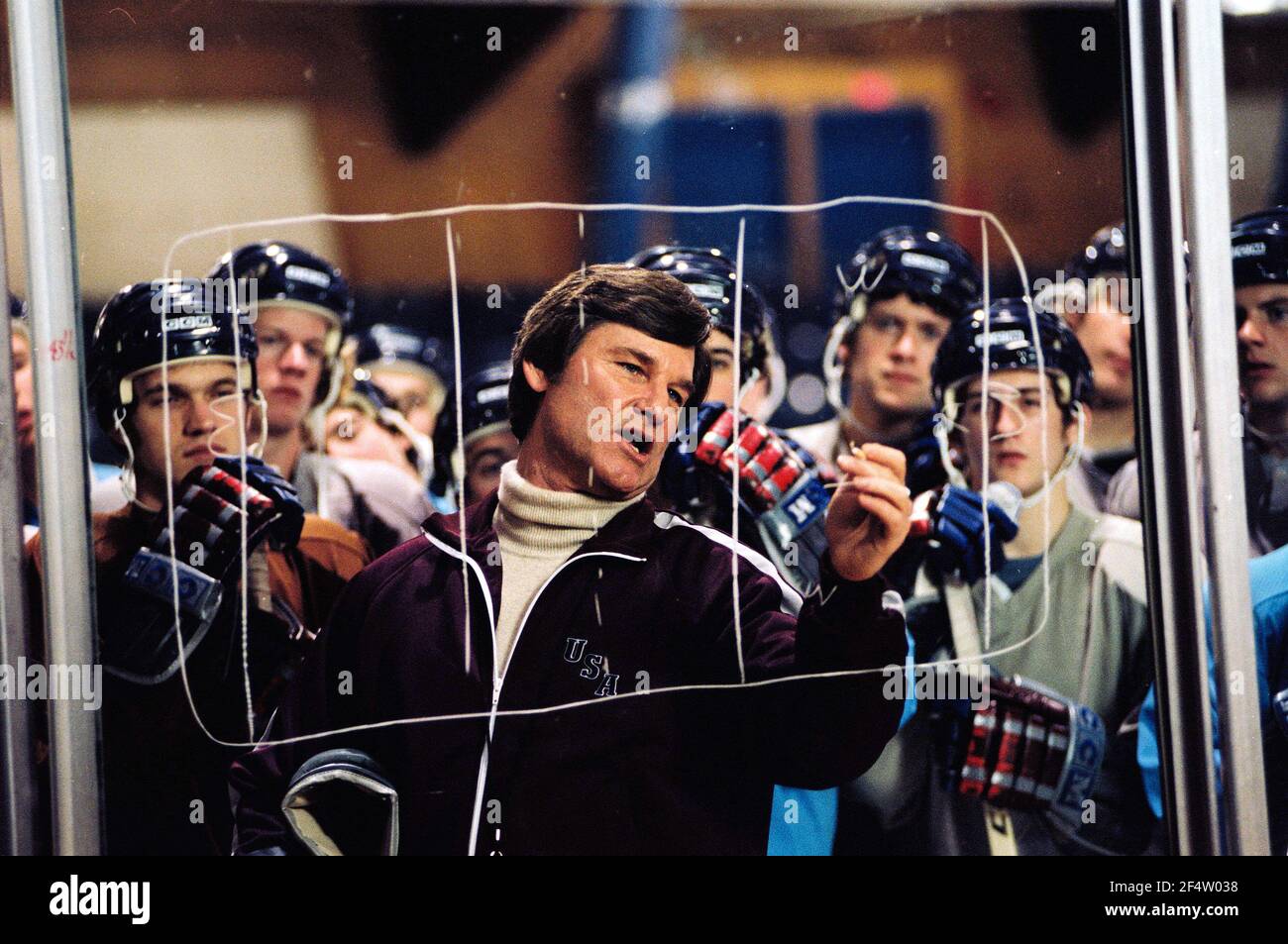 KURT RUSSELL in MIRACLE (2004), directed by GAVIN O'CONNOR. Credit ...