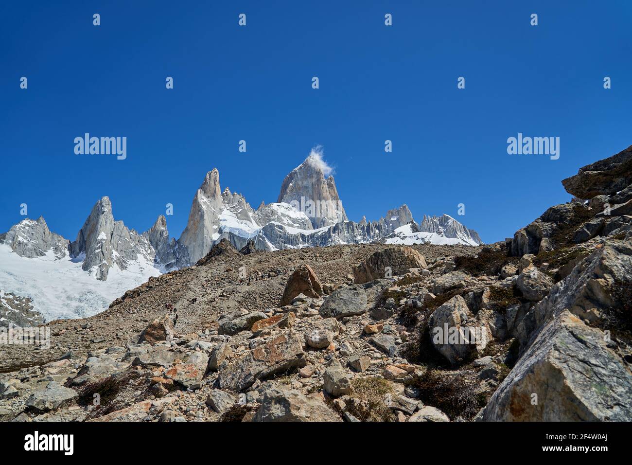 Mount Fitzroy is a high and characteristic Mountain peak in southern ...