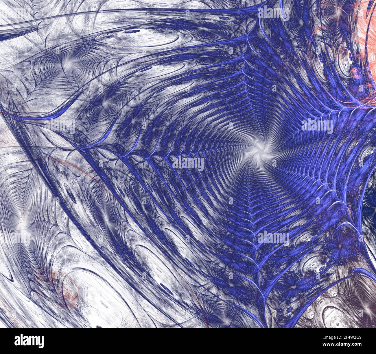 Spiral digital art. An abstract computer generated modern spiral ...