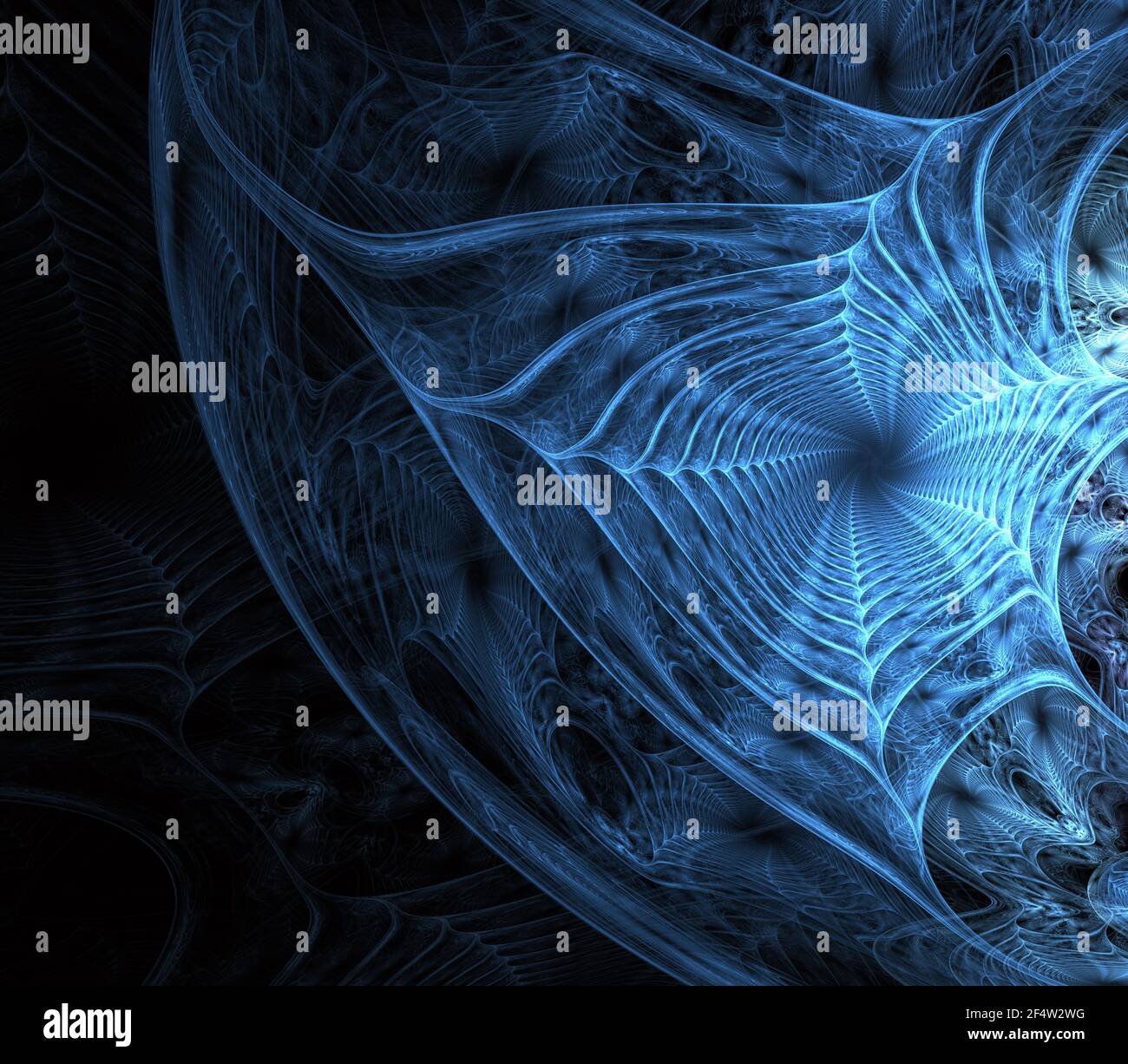 Spiral digital art. An abstract computer generated modern spiral ...
