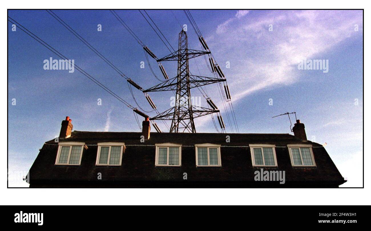 A Study shows there is no link between Electricity Nov 1999 Pylons and ...
