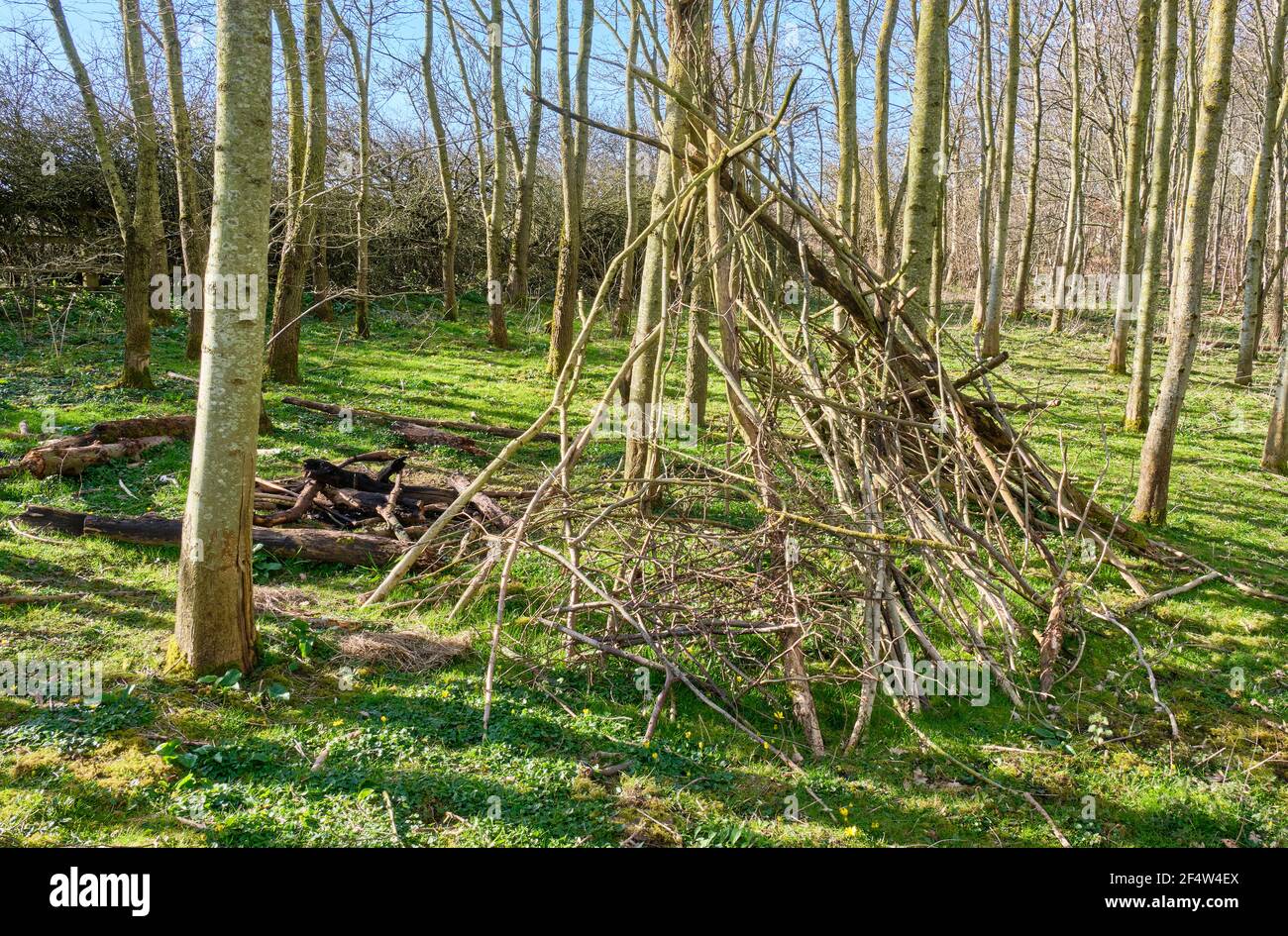 Wigwam frame hi-res stock photography and images - Alamy