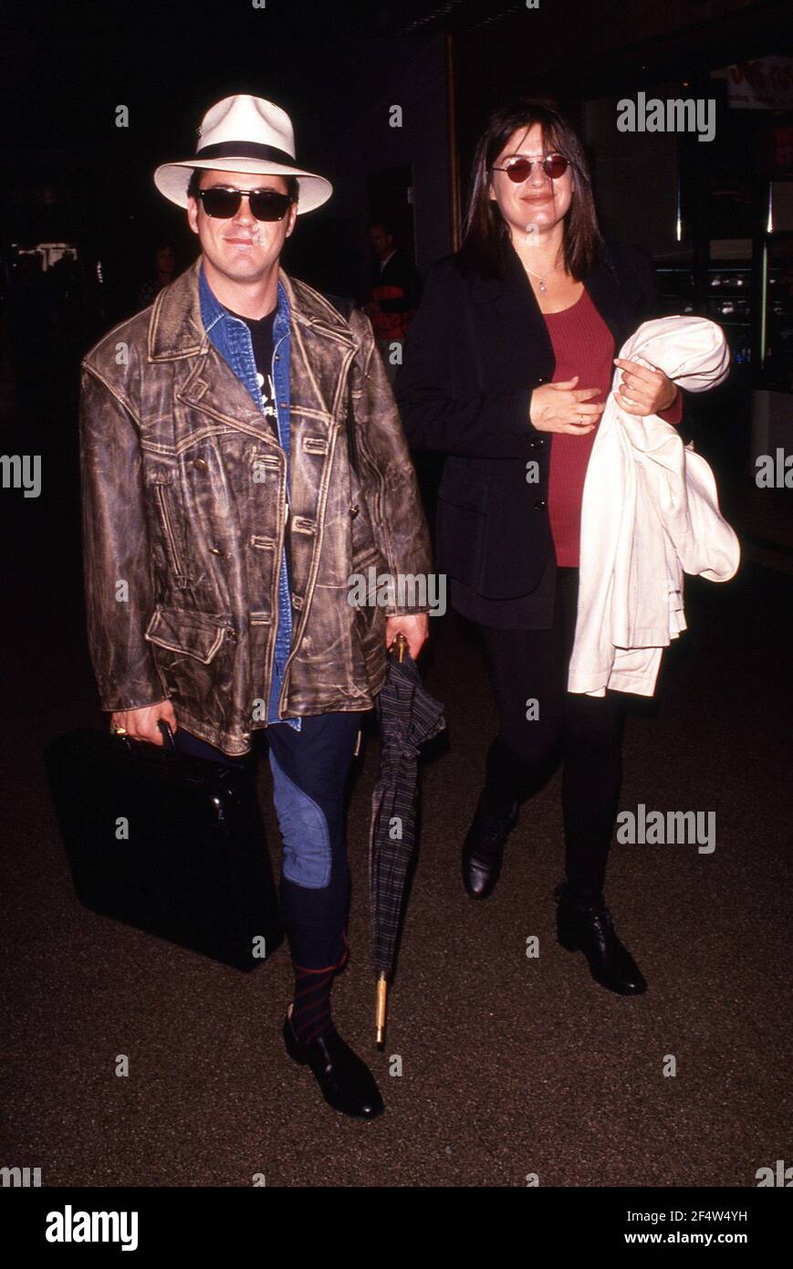 Robert Downey Jr. and Deborah Falconer, 1993. Credit: Ralph Dominguez ...
