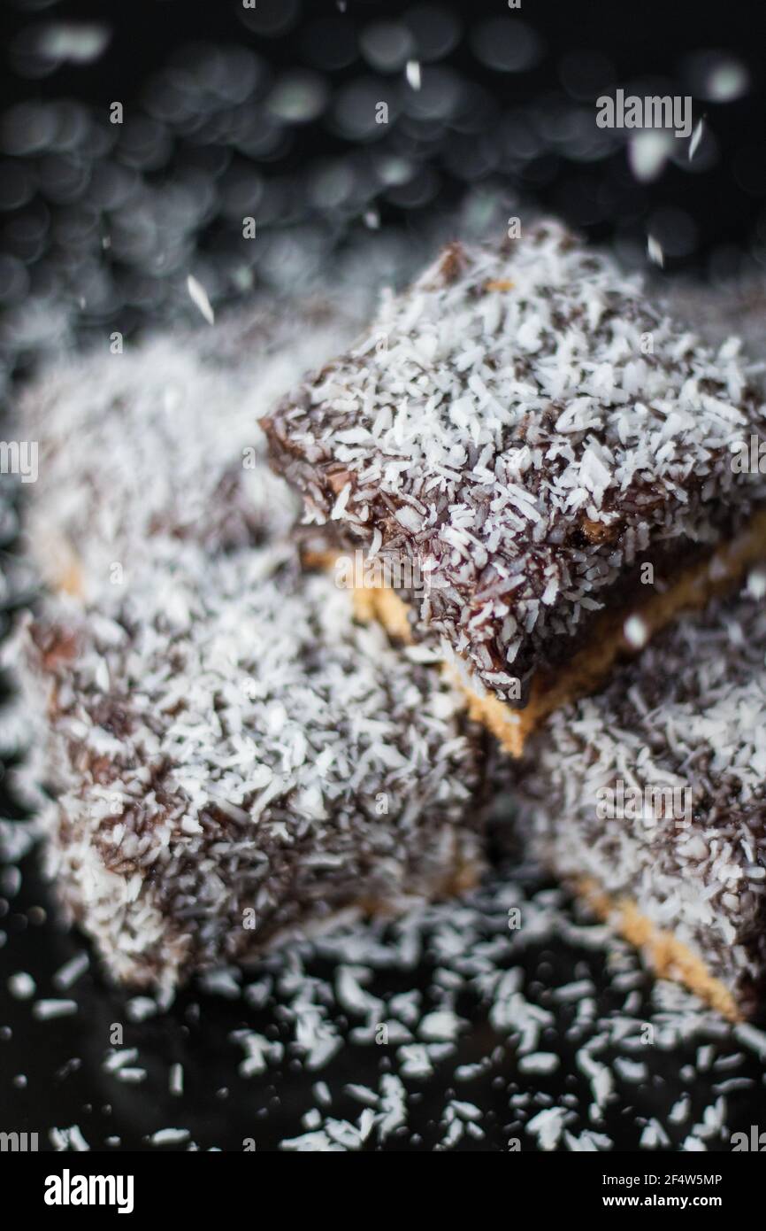 Coconut cubes hi-res stock photography and images - Alamy