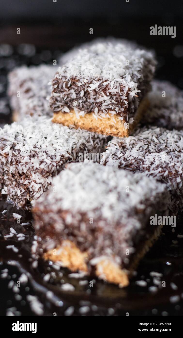 Coconut cubes hi-res stock photography and images - Alamy