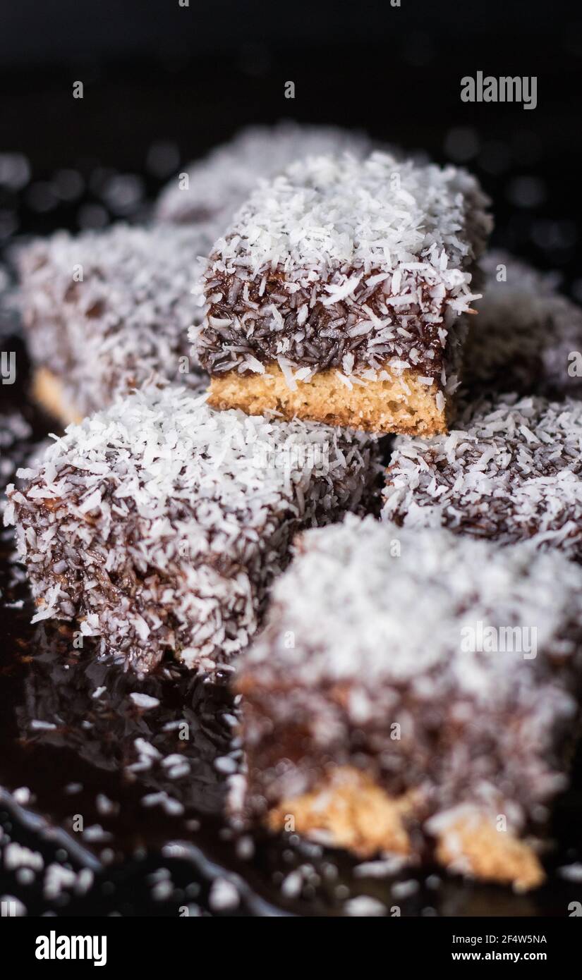 Coconut cubes hi-res stock photography and images - Alamy