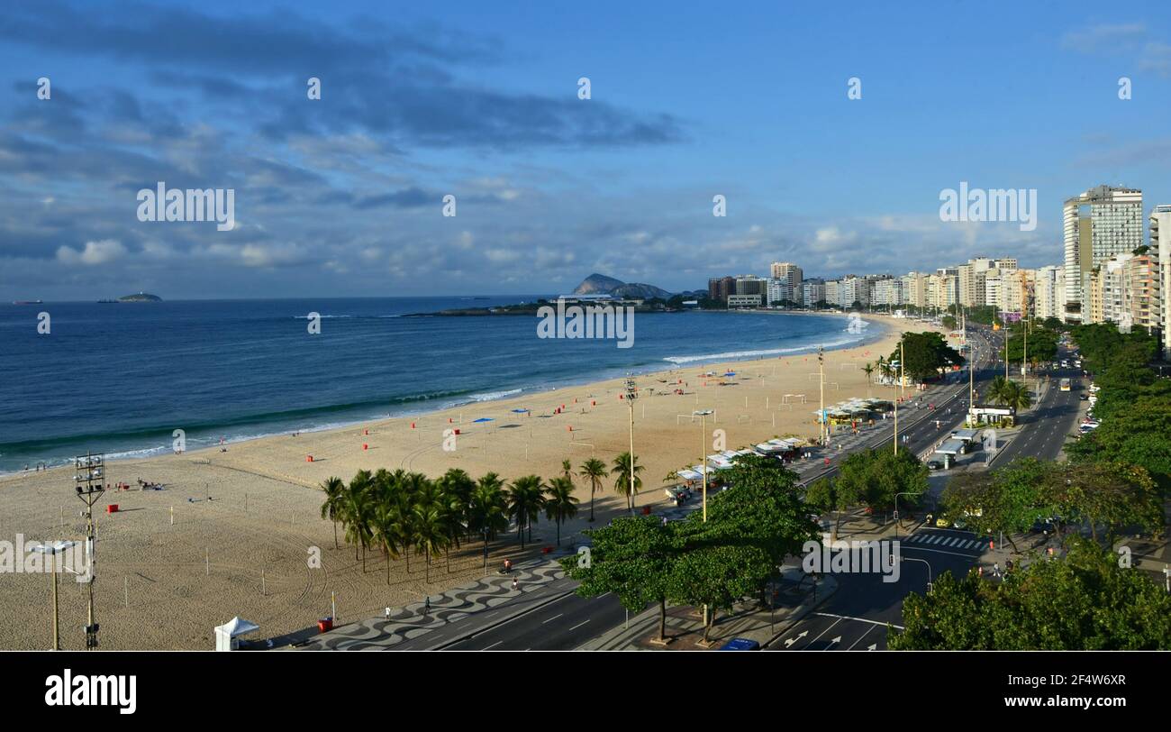 Ipanema beach leblon promenade hi-res stock photography and images - Alamy