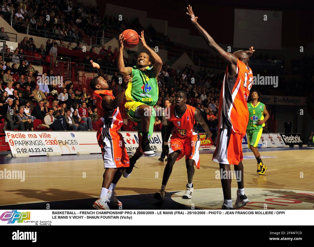 BASKETBALL - FRENCH CHAMPIONSHIP PRO A 2008/2009 - LE MANS (FRA) - 25 ...
