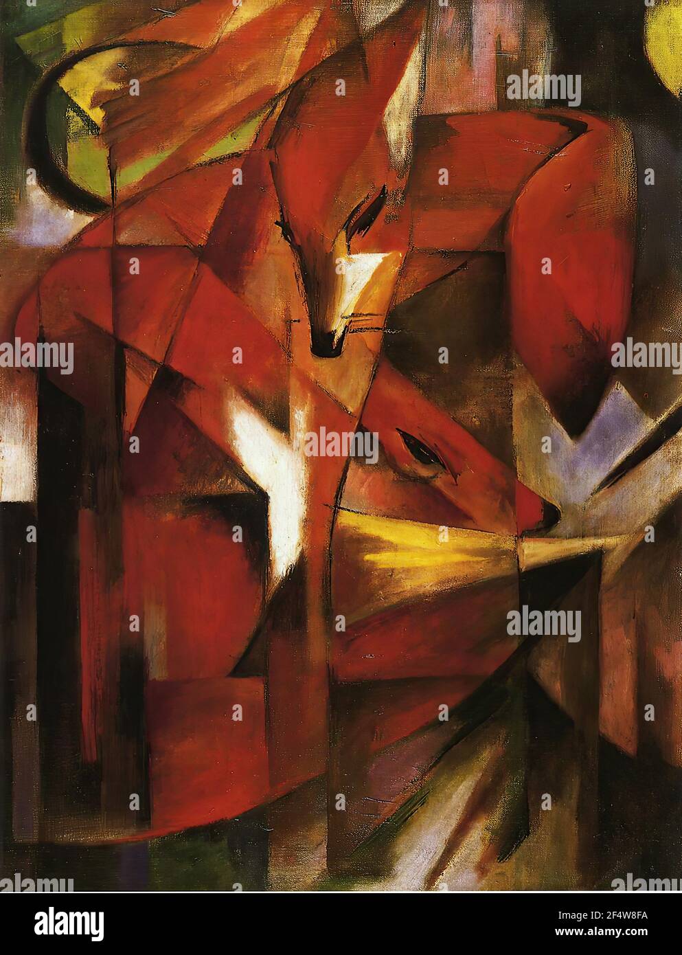 Franz marc fox hi-res stock photography and images - Alamy