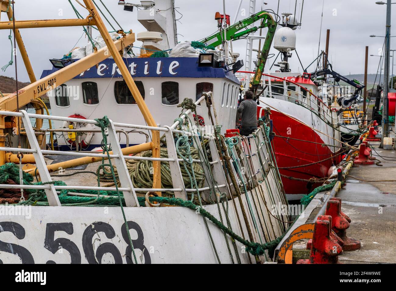 Trawler fishing bad weather hi-res stock photography and images - Alamy