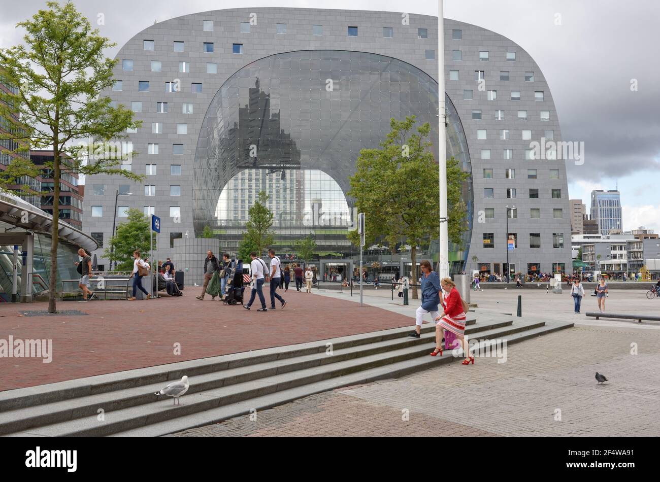 Markthal market hall exterior hi-res stock photography and images - Alamy