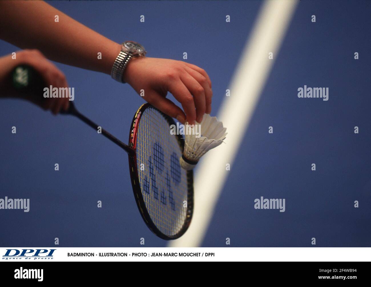 BADMINTON - ILLUSTRATION - PHOTO : JEAN-MARC MOUCHET / DPPI Stock Photo ...