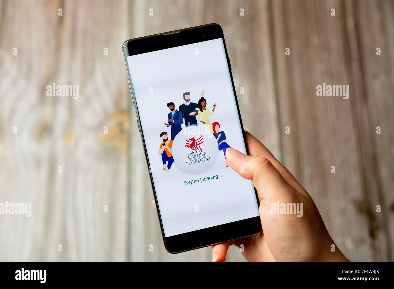 Cardiff gov app hi-res stock photography and images - Alamy
