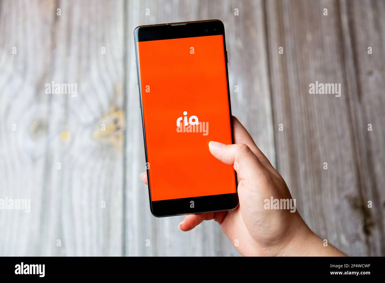Ria mobile app hi-res stock photography and images - Alamy