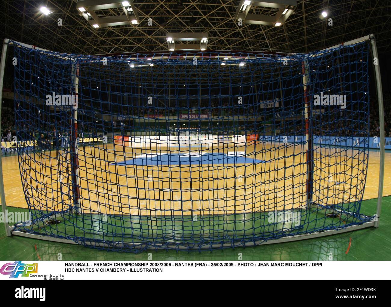 HANDBALL - FRENCH CHAMPIONSHIP 2008/2009 - NANTES (FRA) - 25/02/2009 ...