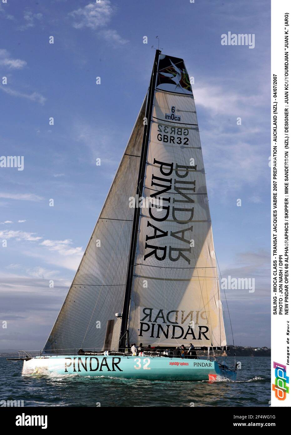 SAILING - IMOCA CLASS - TRANSAT JACQUES VABRE 2007 PREPARATION ...