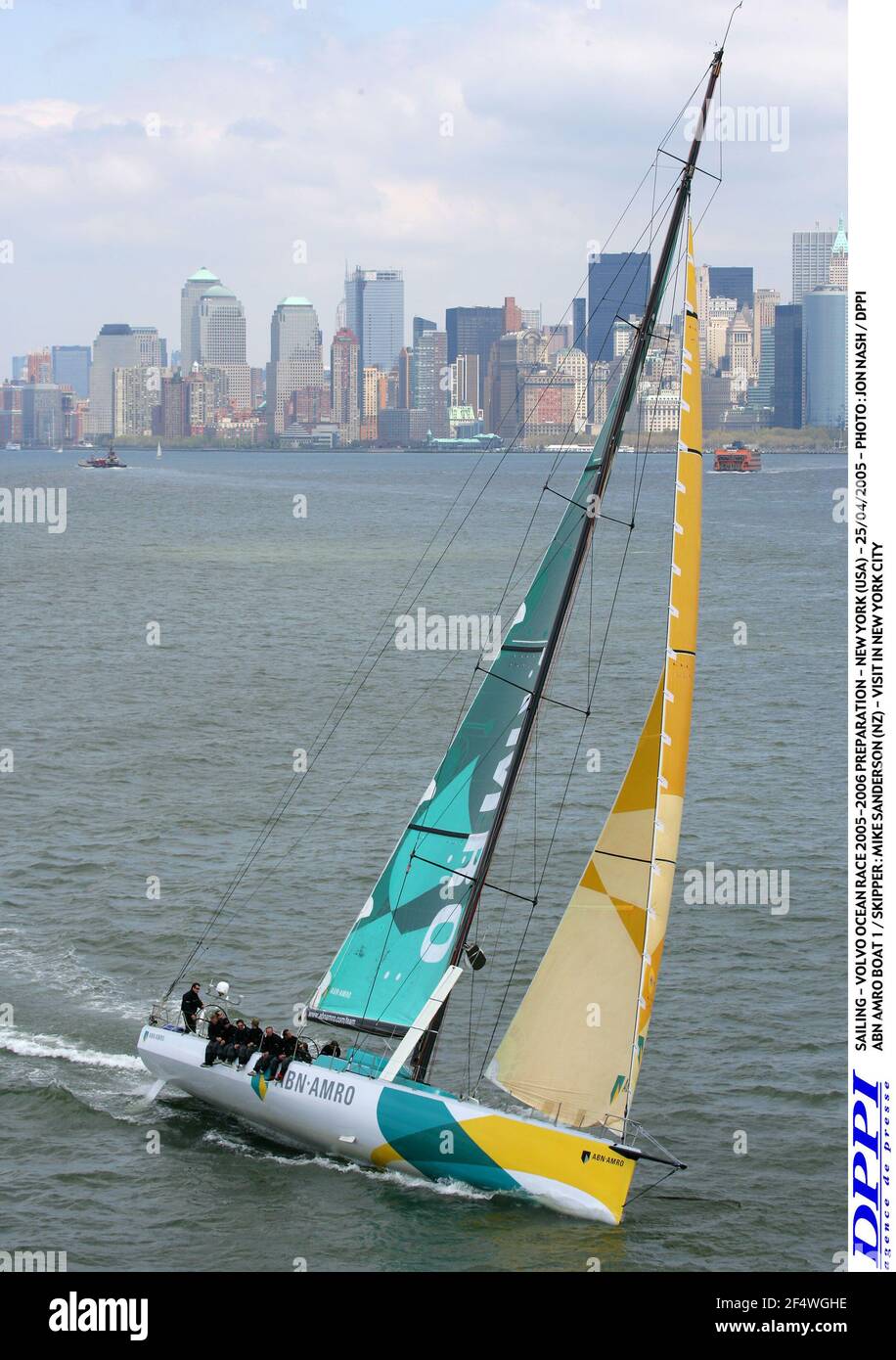 SAILING - VOLVO OCEAN RACE 2005-2006 PREPARATION - NEW YORK (USA) - 25 ...