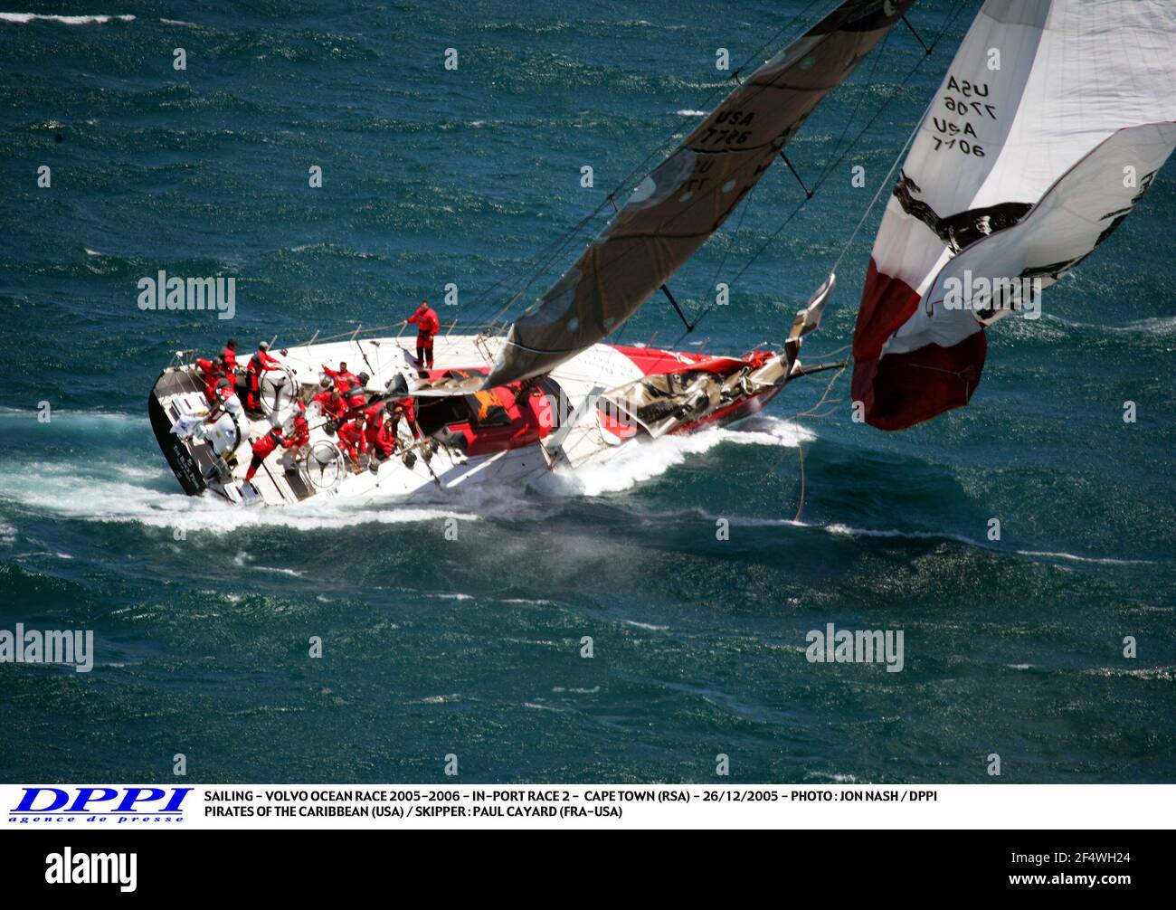 SAILING - VOLVO OCEAN RACE 2005-2006 - IN-PORT RACE 2 - CAPE TOWN (RSA ...