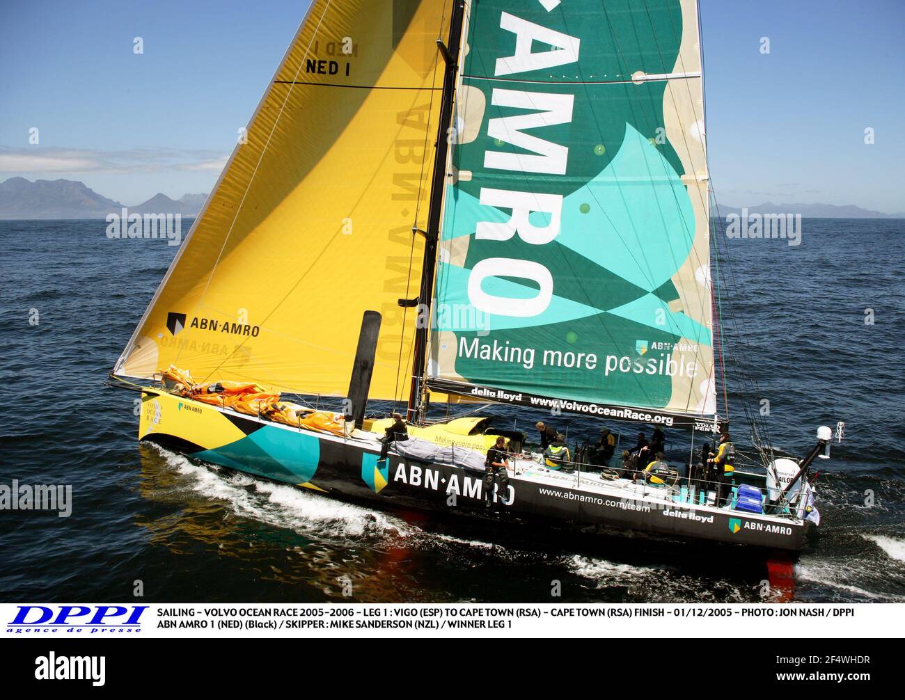 SAILING - VOLVO OCEAN RACE 2005-2006 - LEG 1 : VIGO (ESP) TO CAPE TOWN ...