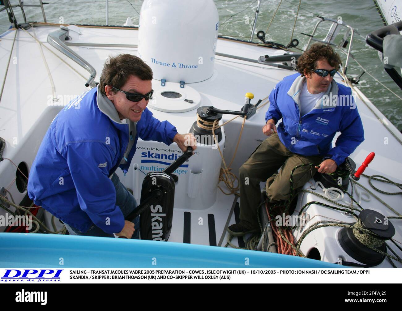 SAILING - TRANSAT JACQUES VABRE 2005 PREPARATION - COWES , ISLE OF ...