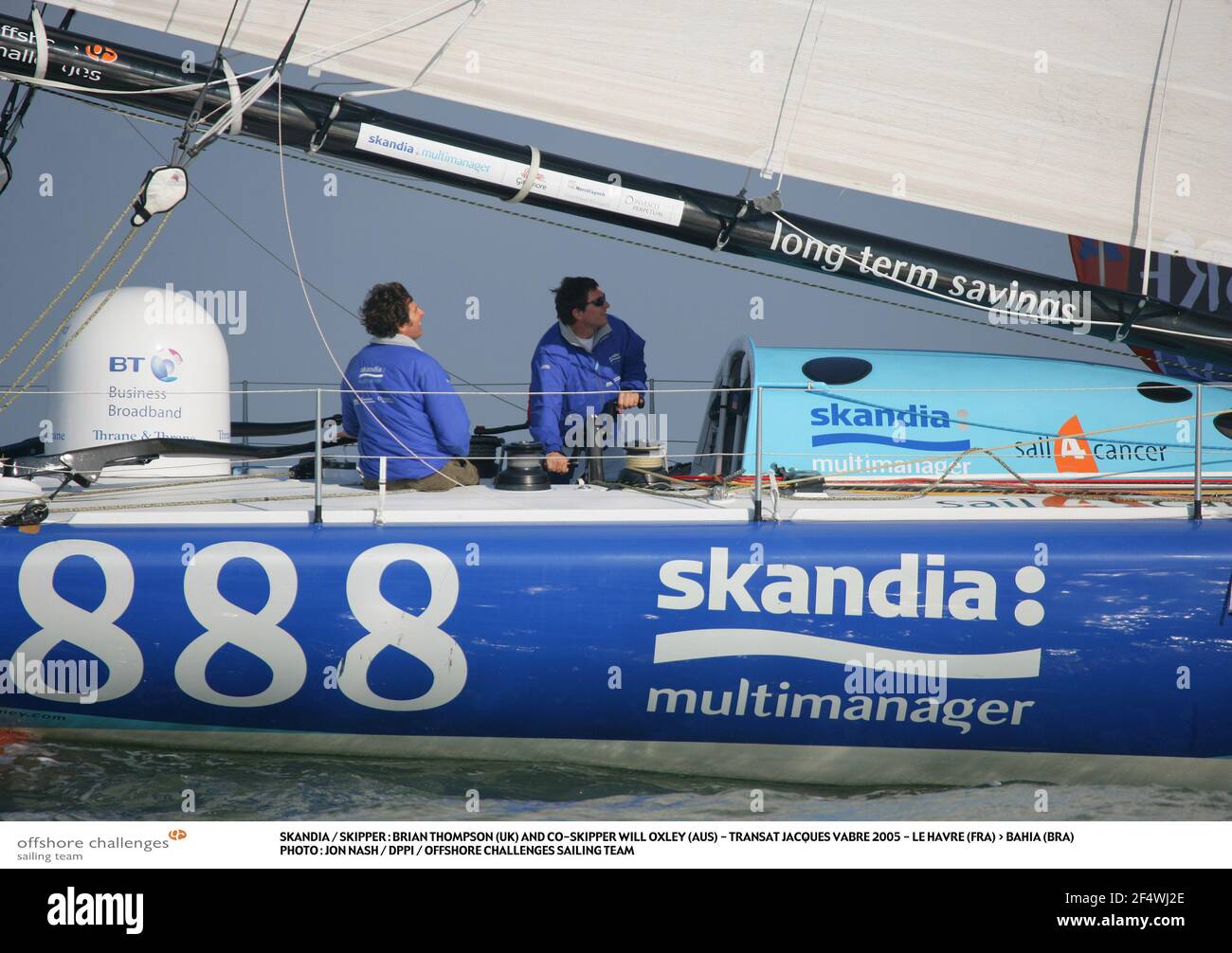 SAILING - TRANSAT JACQUES VABRE 2005 PREPARATION - COWES , ISLE OF ...