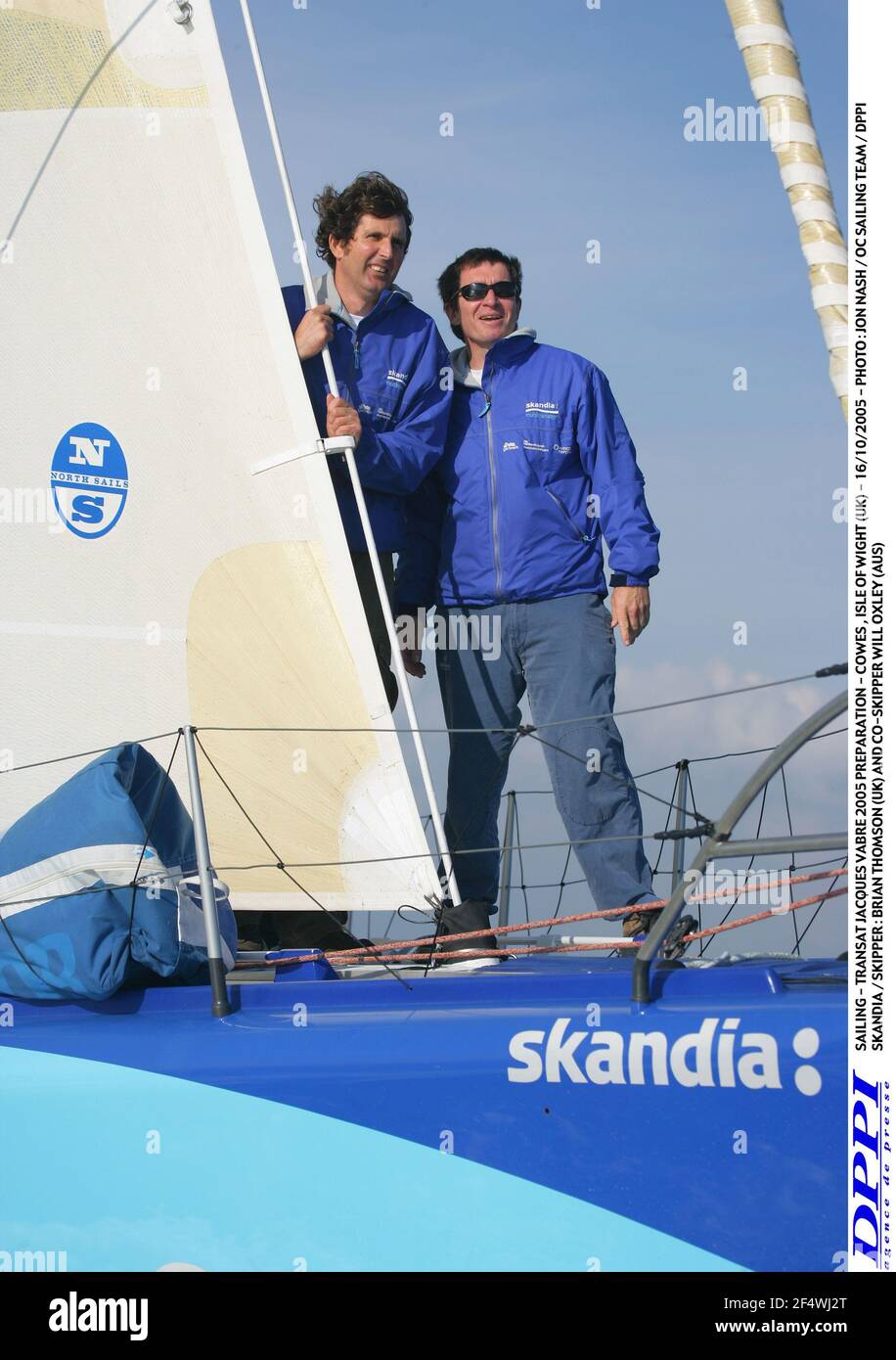 SAILING - TRANSAT JACQUES VABRE 2005 PREPARATION - COWES , ISLE OF ...