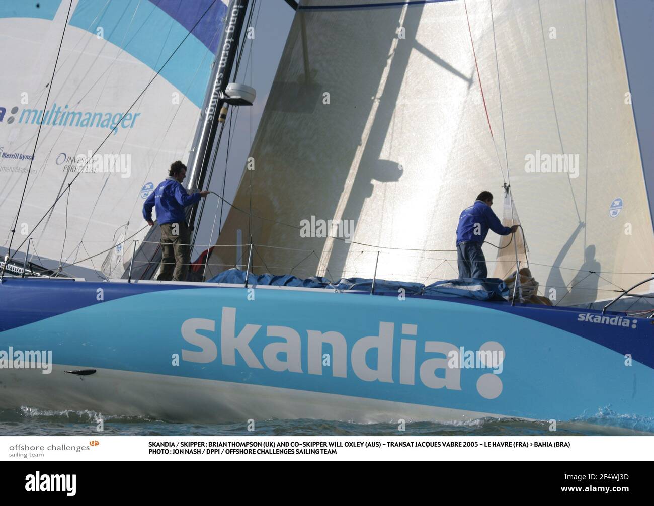 SAILING - TRANSAT JACQUES VABRE 2005 PREPARATION - COWES , ISLE OF ...