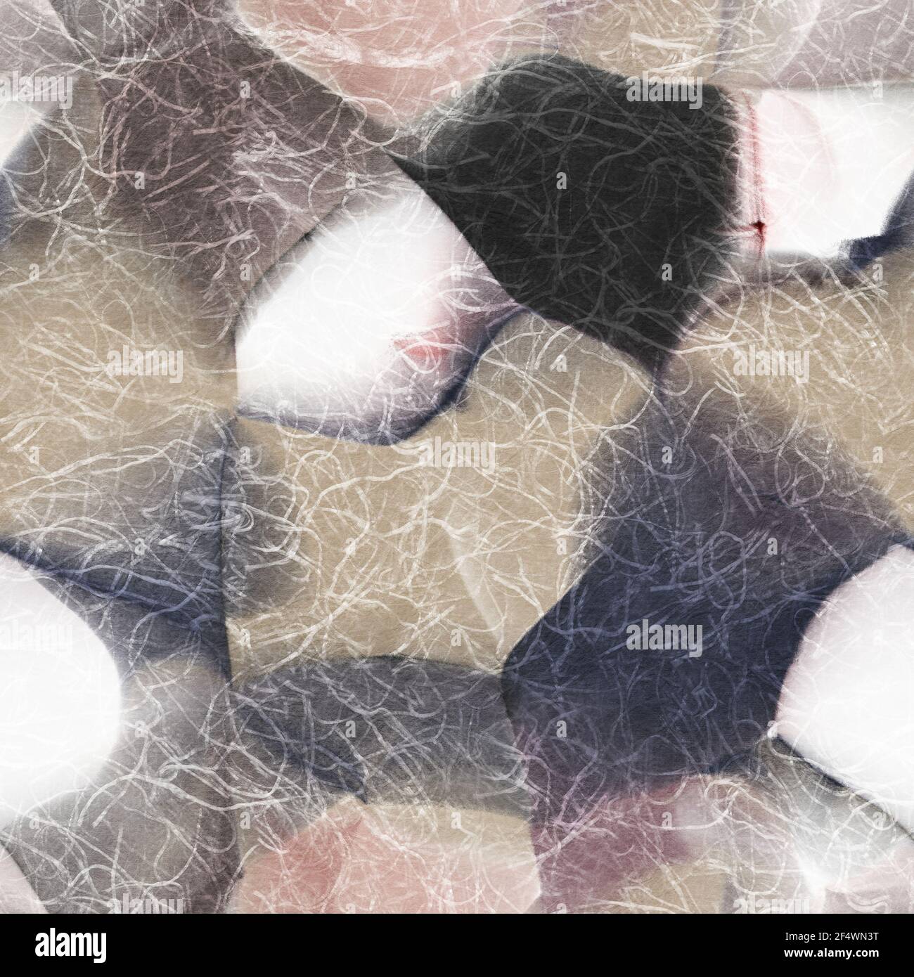 Seamless abstract blobs of color paper texture Stock Photo - Alamy