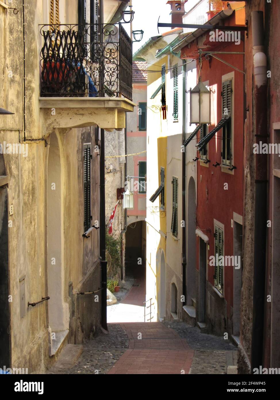 the village of telaro in italy Stock Photo - Alamy