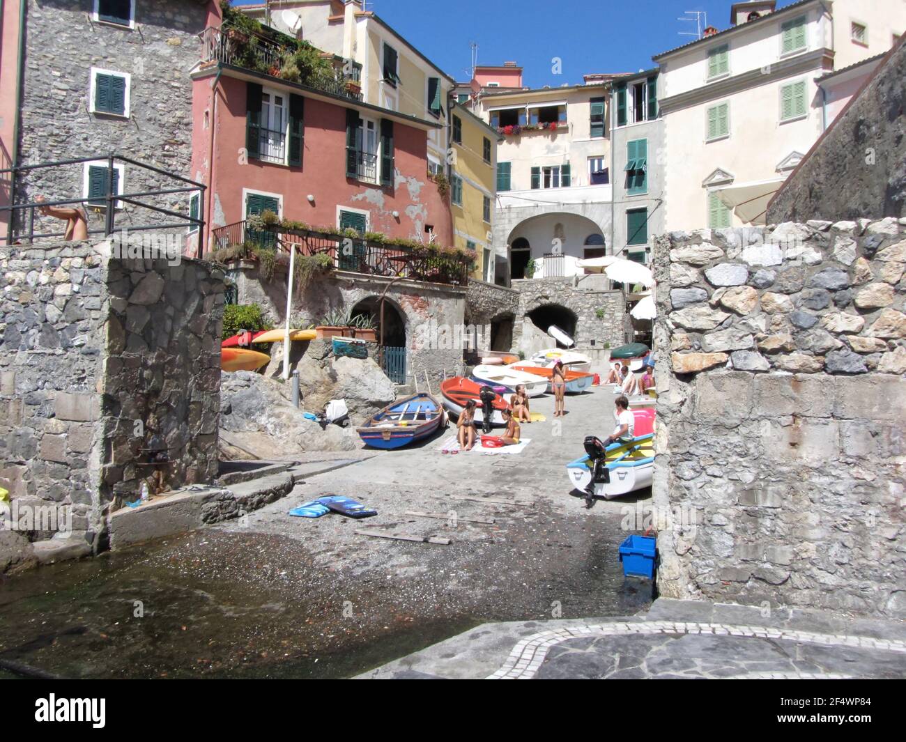 the village of telaro in italy Stock Photo - Alamy