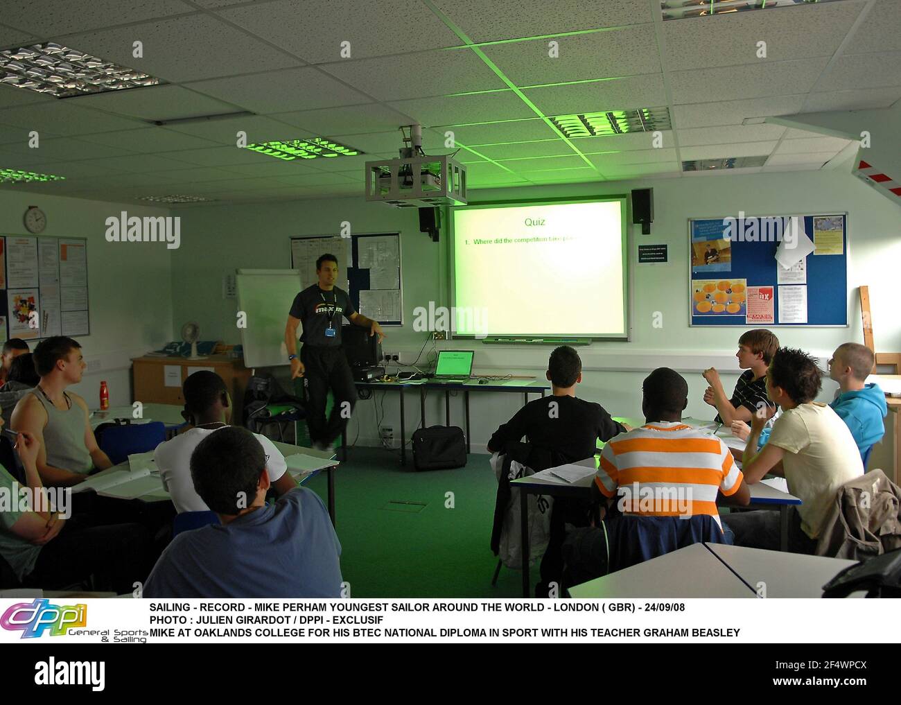 SAILING - RECORD - MIKE PERHAM YOUNGEST SAILOR AROUND THE WORLD ...