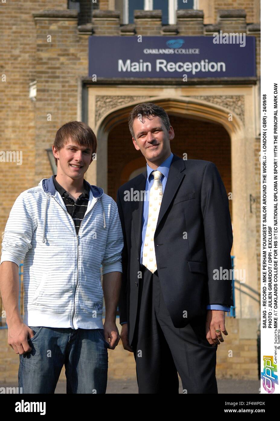SAILING - RECORD - MIKE PERHAM YOUNGEST SAILOR AROUND THE WORLD ...