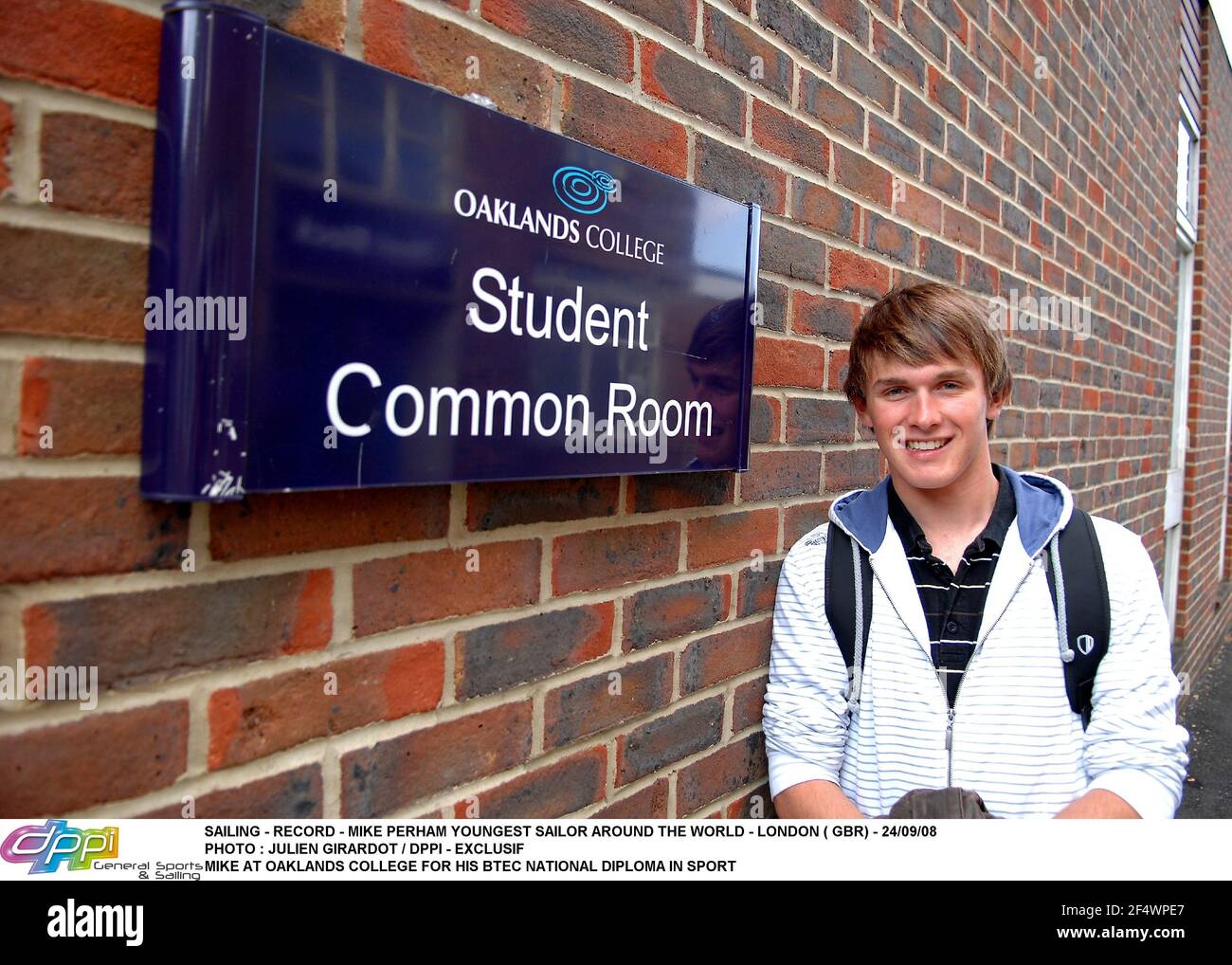 SAILING - RECORD - MIKE PERHAM YOUNGEST SAILOR AROUND THE WORLD ...