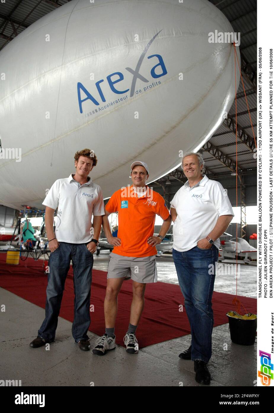 TRANSCHANNEL FLY WITH DIRIGIBLE BALLOON POWERED CYCLING - PRE-EVENT ...