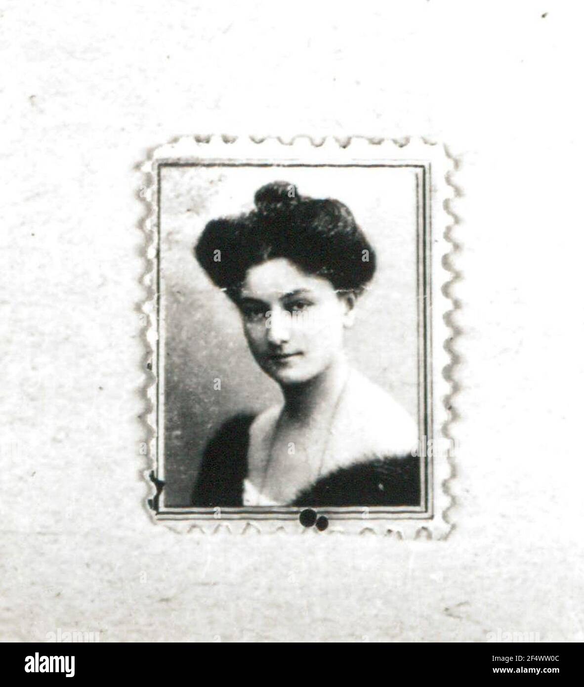 Eva Plaschke-of the East. Stamp Stock Photo - Alamy