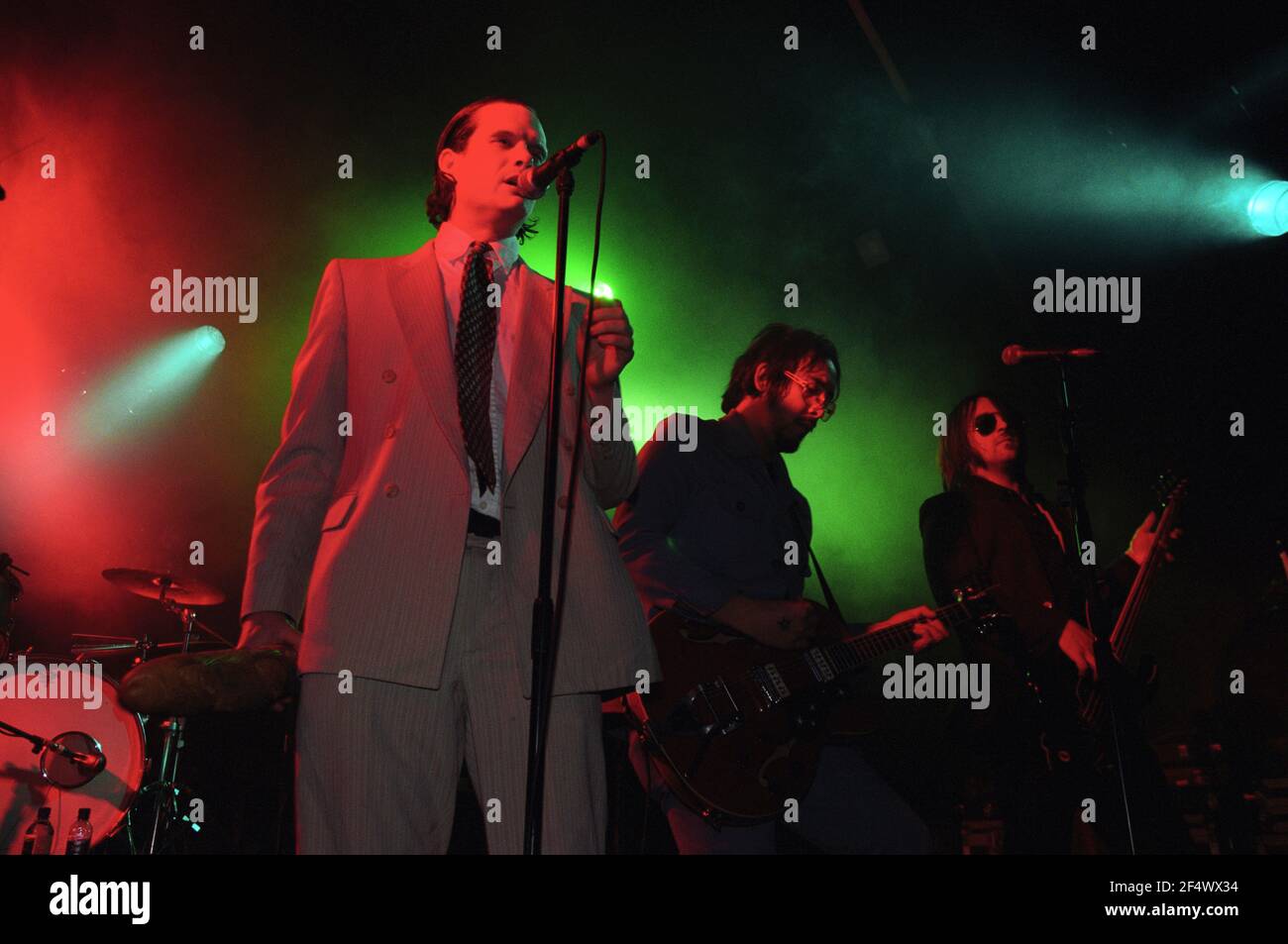 Electric Six in concert at The Electric Ballroom in London, UK. 12th ...