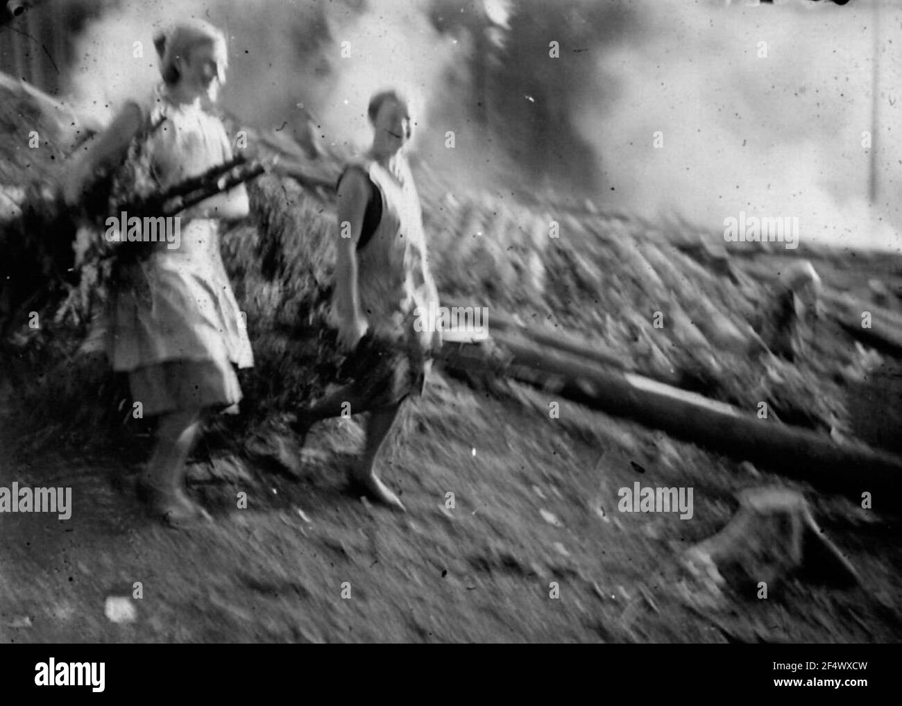 Two women collect two women Stock Photo - Alamy