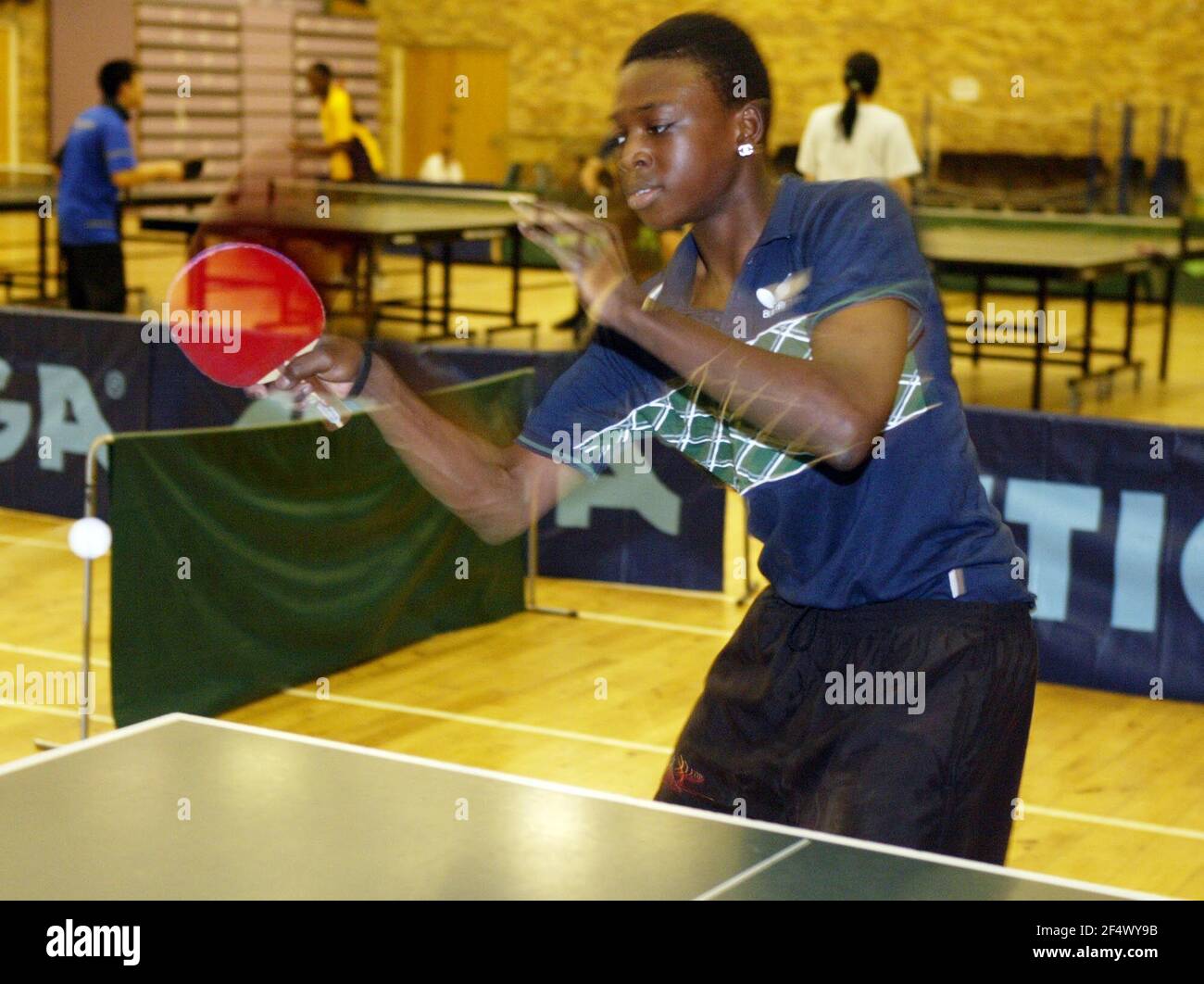Table Tennis practice at Bacons College in south east London pic David ...