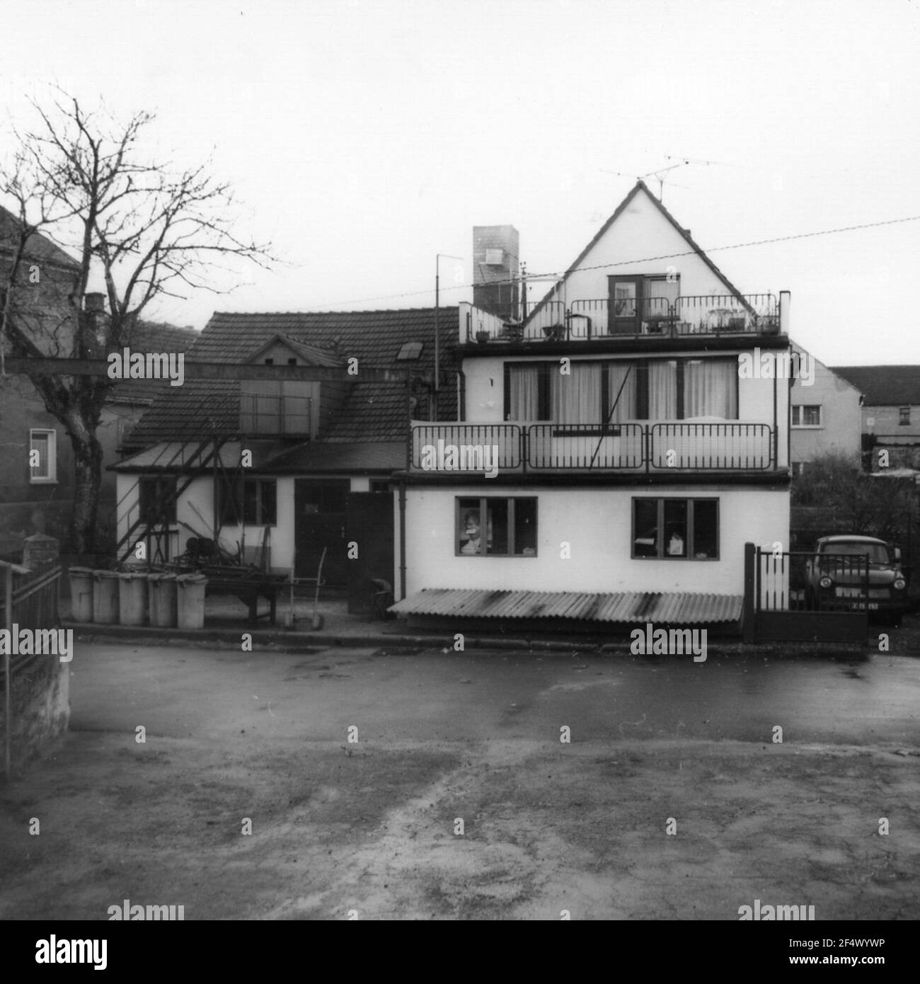 Wrought iron metal gates Black and White Stock Photos & Images - Alamy